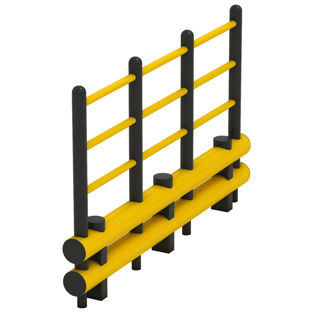 Double Barrier Guard Rails – Safedefence