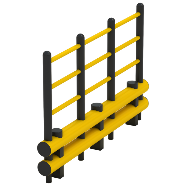 Double Barrier Guard Rails – Safedefence